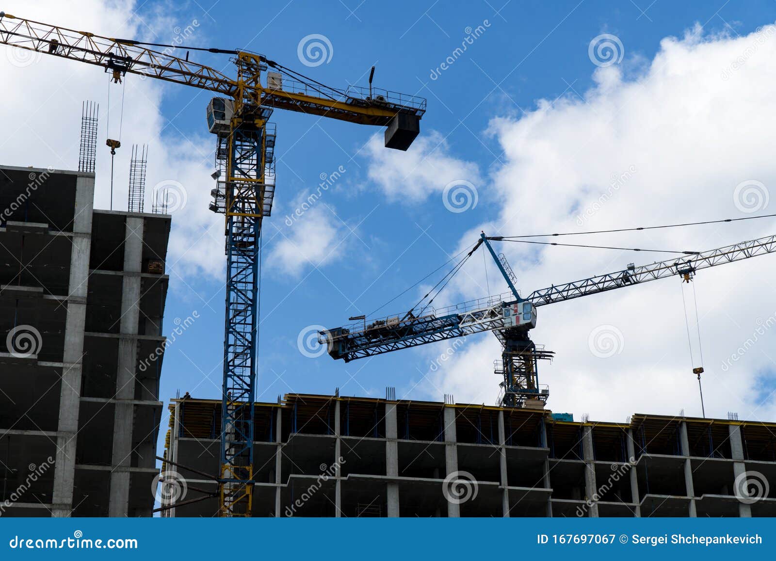 Photo of a Multi-storey Building Under Construction Stock Image - Image ...