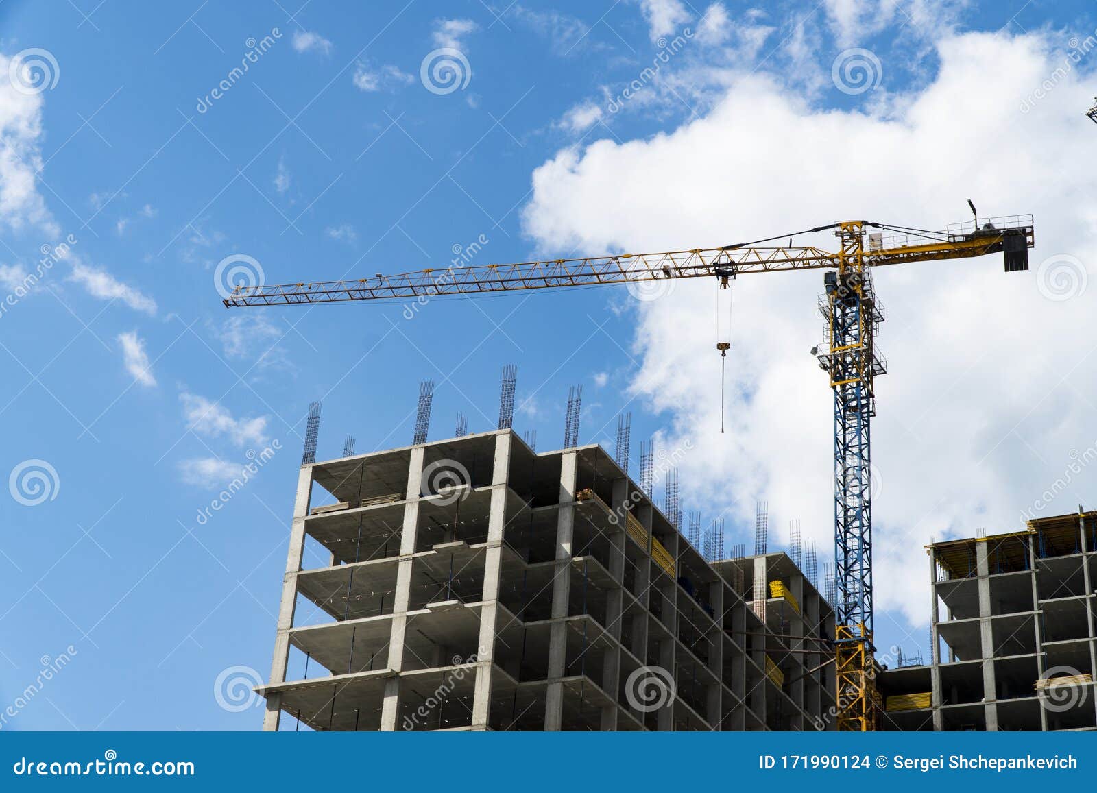 Photo of a Multi-storey Building Under Construction Stock Photo - Image ...