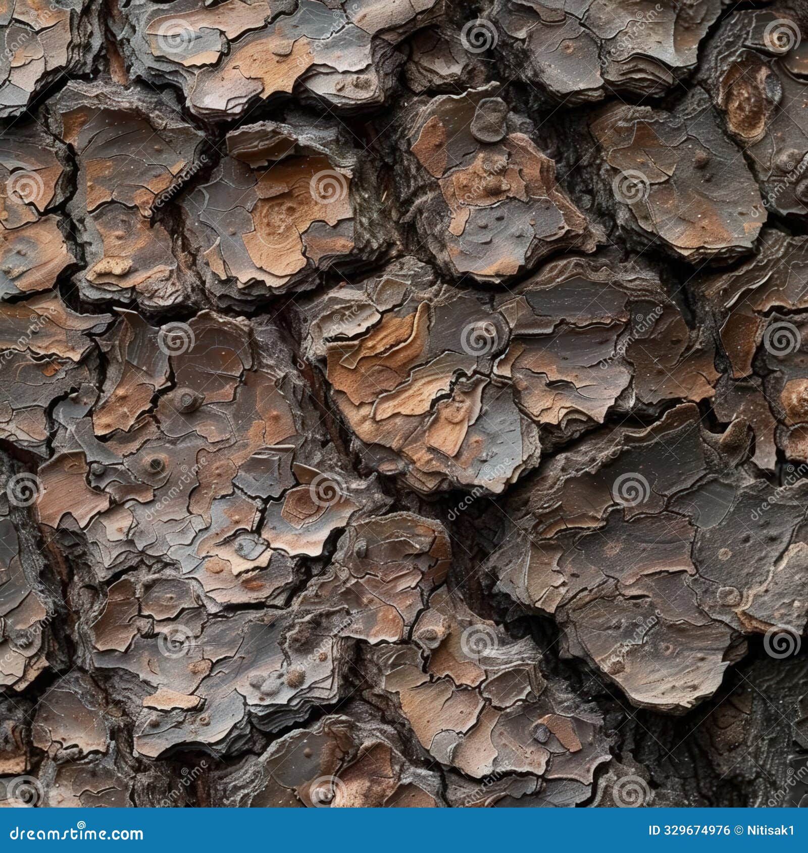 Photo of Natural Bark Texture with Rough Organic Details Stock ...