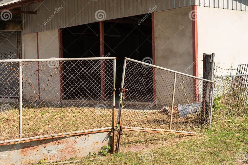 Photo of an Old Broken Gate Stock Image - Image of fence, decadent ...