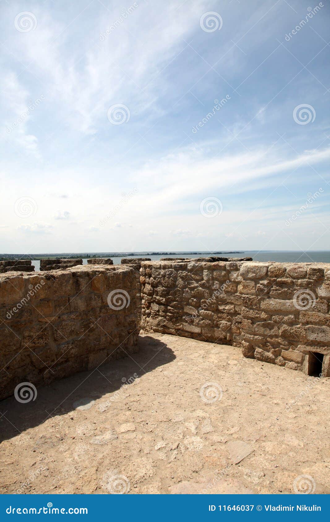 Photo of Old Castle Highwalls Stock Image - Image of myth, odessa: 11646037