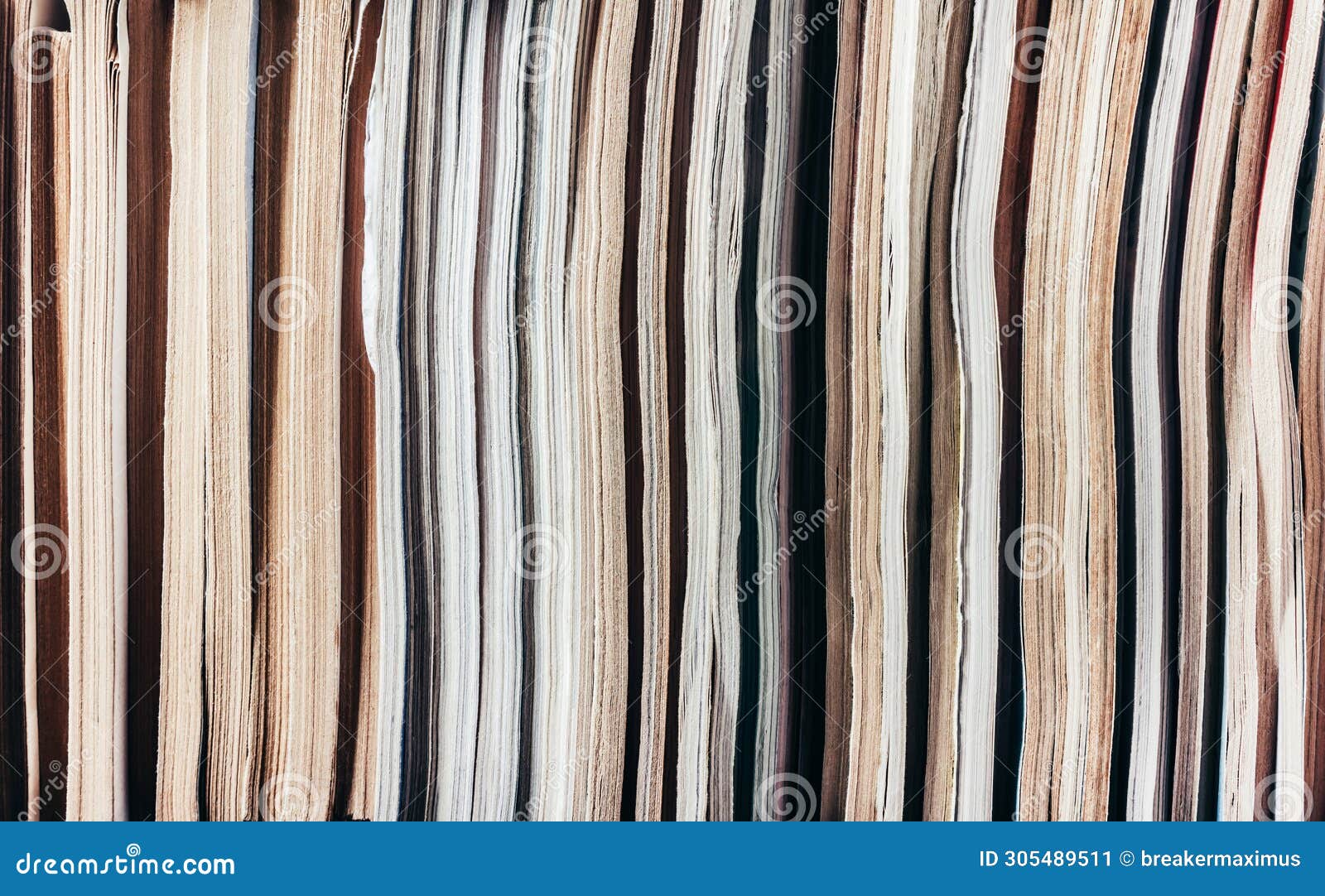 Photo of Old Magazines Stack Stock Image - Image of information ...