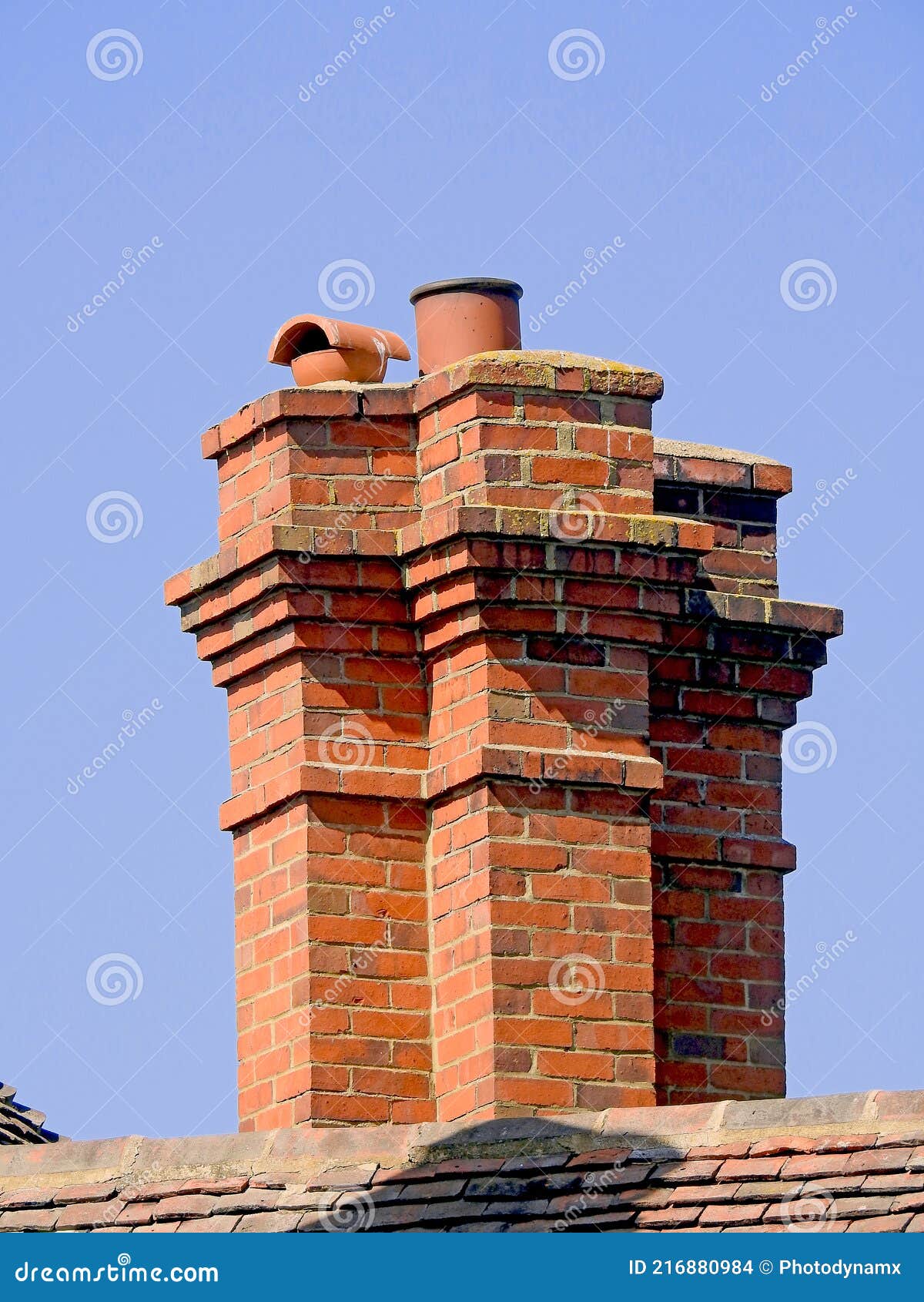 Victorian Chimney Stack Pots Royalty-Free Stock Photography ...