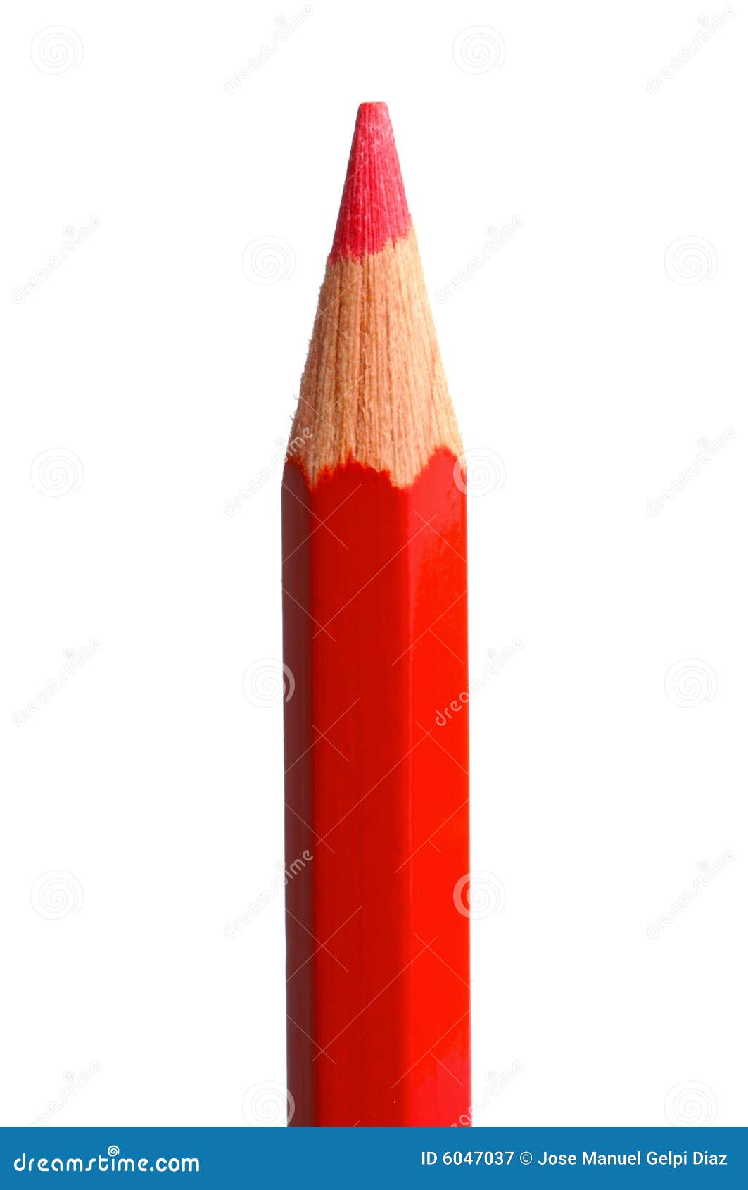 Photo of pencil red stock image. Image of white, background - 6047037