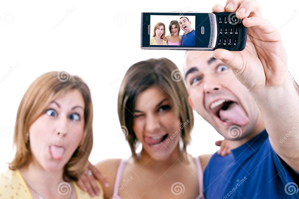 Photo of People Making Silly Faces Stock Photo - Image of isolated ...