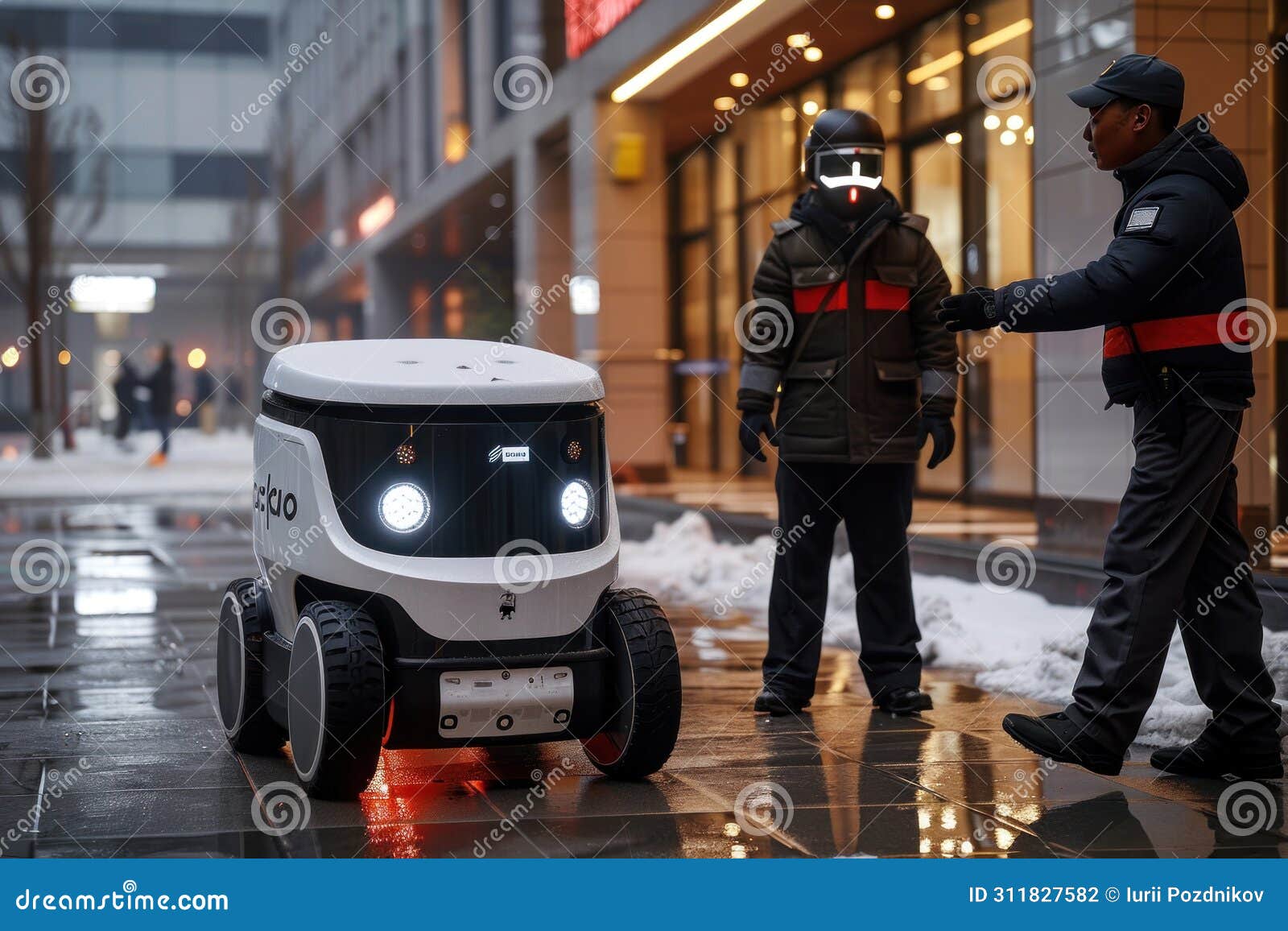 Delivery Robot and Security: Cargo Delivery Safety in Interaction ...
