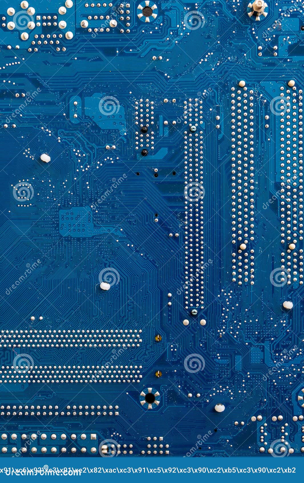 Computer Technologies and Details of Personal Computers. Stock Image ...