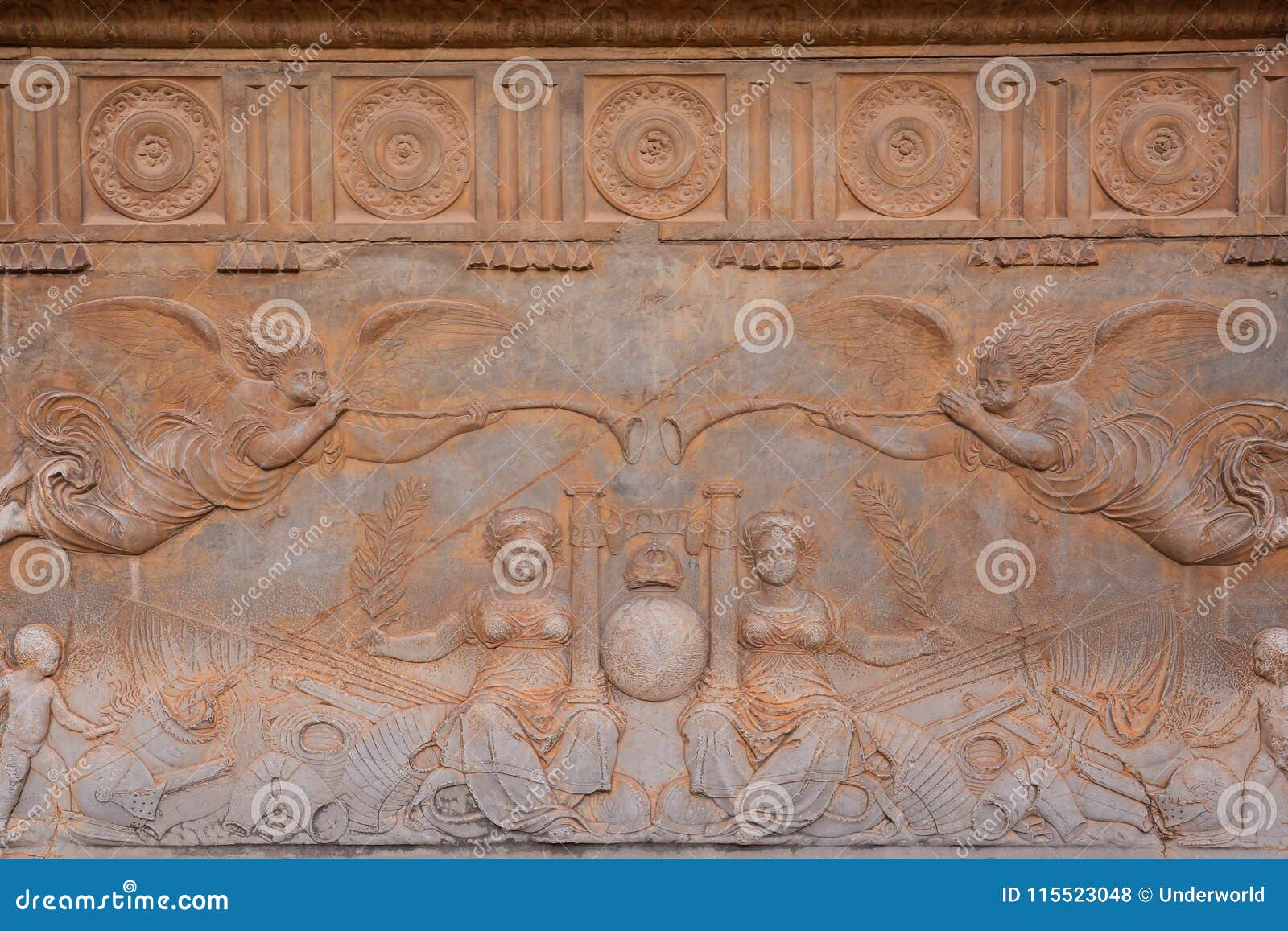 Bas Relief Texture stock photo. Image of oriental, historical - 115523048