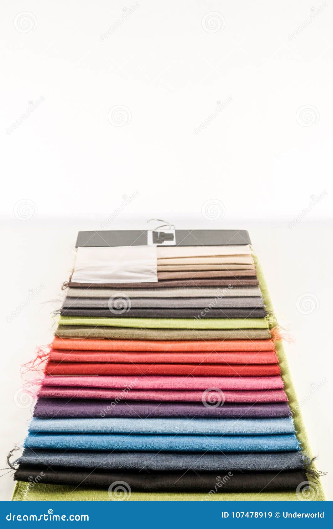 Samples of colored cloth stock image. Image of cotton - 107478919
