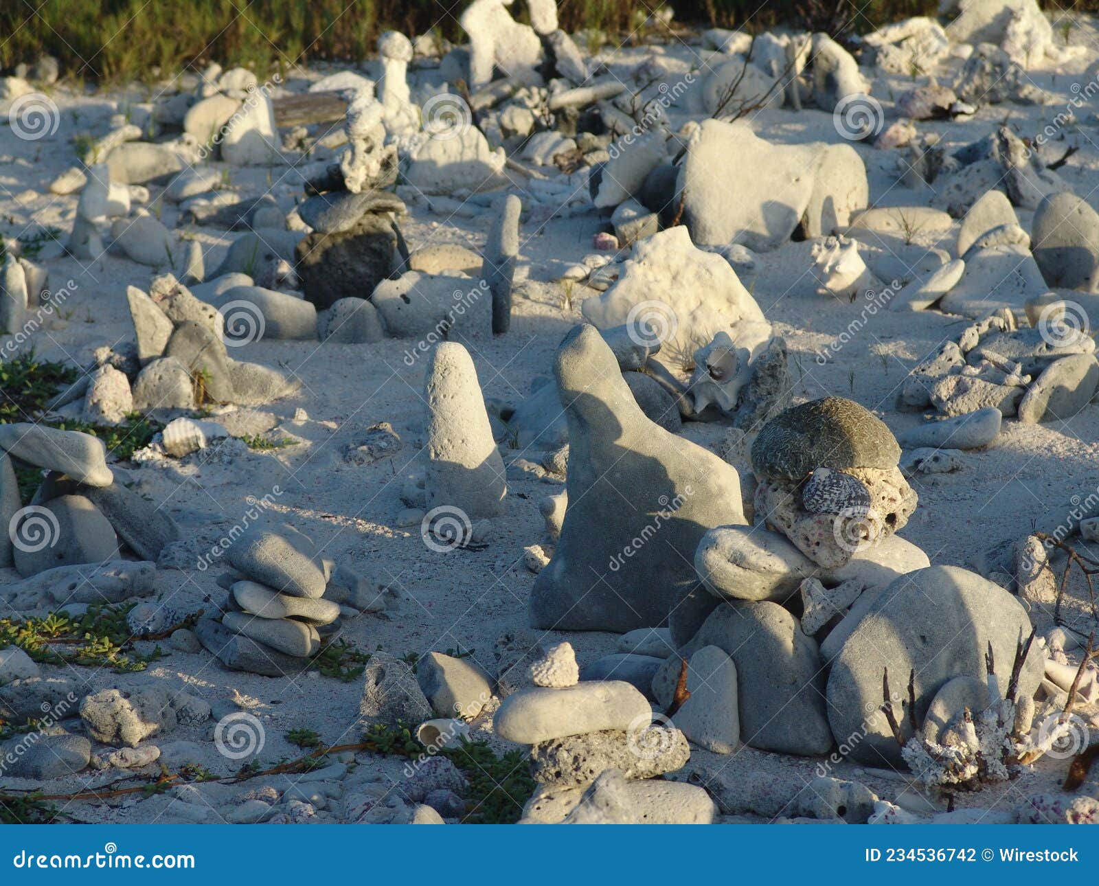 Photo of a Pile of Odd-shaped Natural Stones Under the Sunlight Stock ...