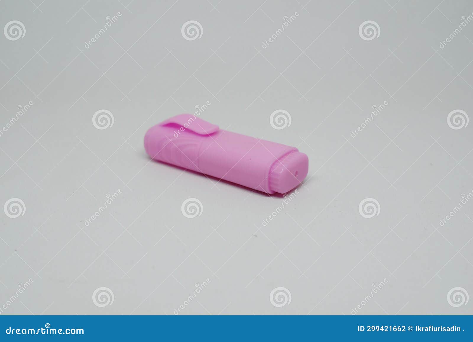 Photo of a Pink Highlighter on a White Background Stock Photo - Image ...