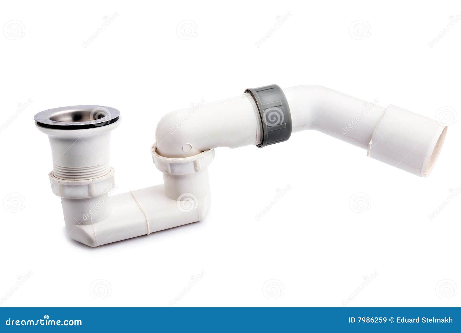 Photo of Pipe on White Background Stock Image - Image of generation ...