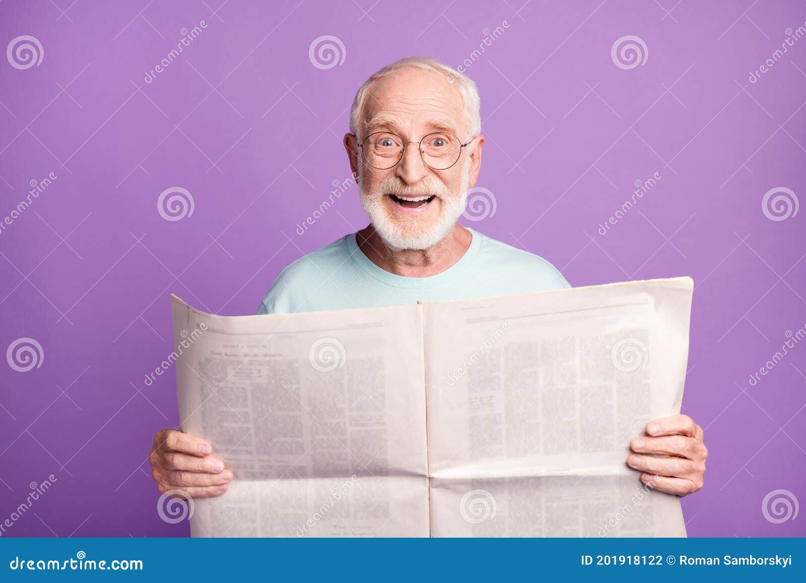 Funny Man Read Book Dating Looking For A Date Royalty Free Stock