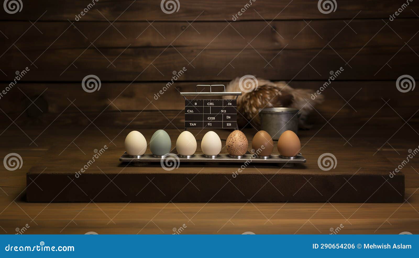 A Photo of a Poultry Egg Grading Scale Stock Illustration ...