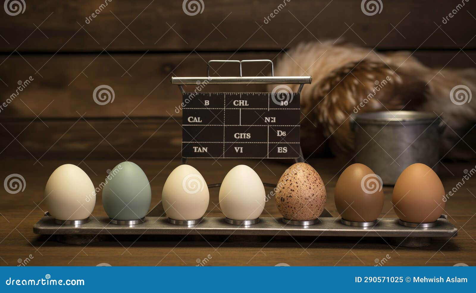 A Photo of a Poultry Egg Grading Scale Stock Illustration ...