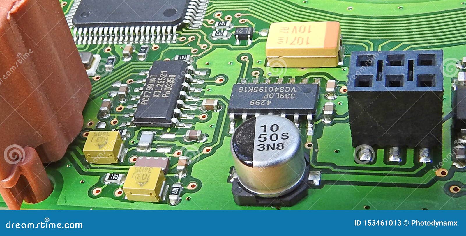 Pcb Printed Circuit Board Comms Unit Control Panel Switches Points ...