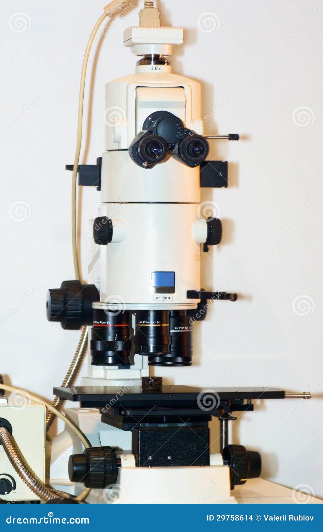 Microscope stock photo. Image of laboratory, cutout, isolated - 29758614