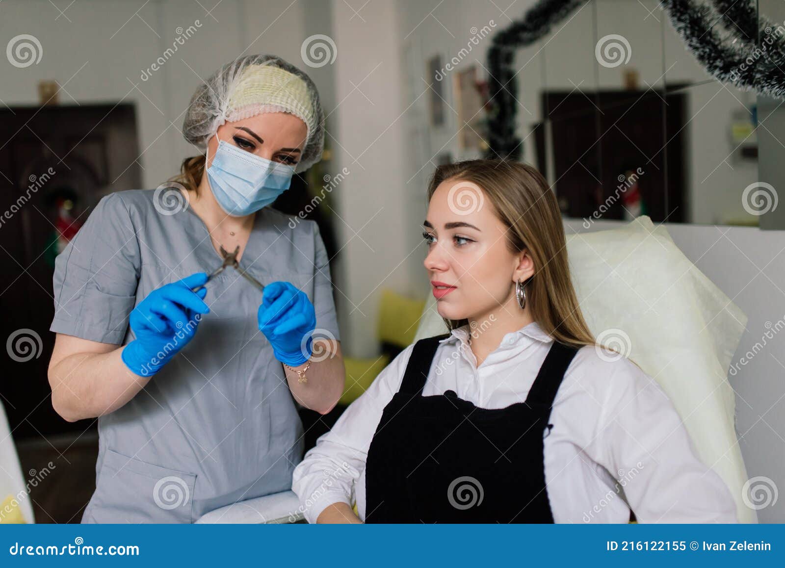 Photo of the Professional Pedicure Process with the Model Stock Image ...