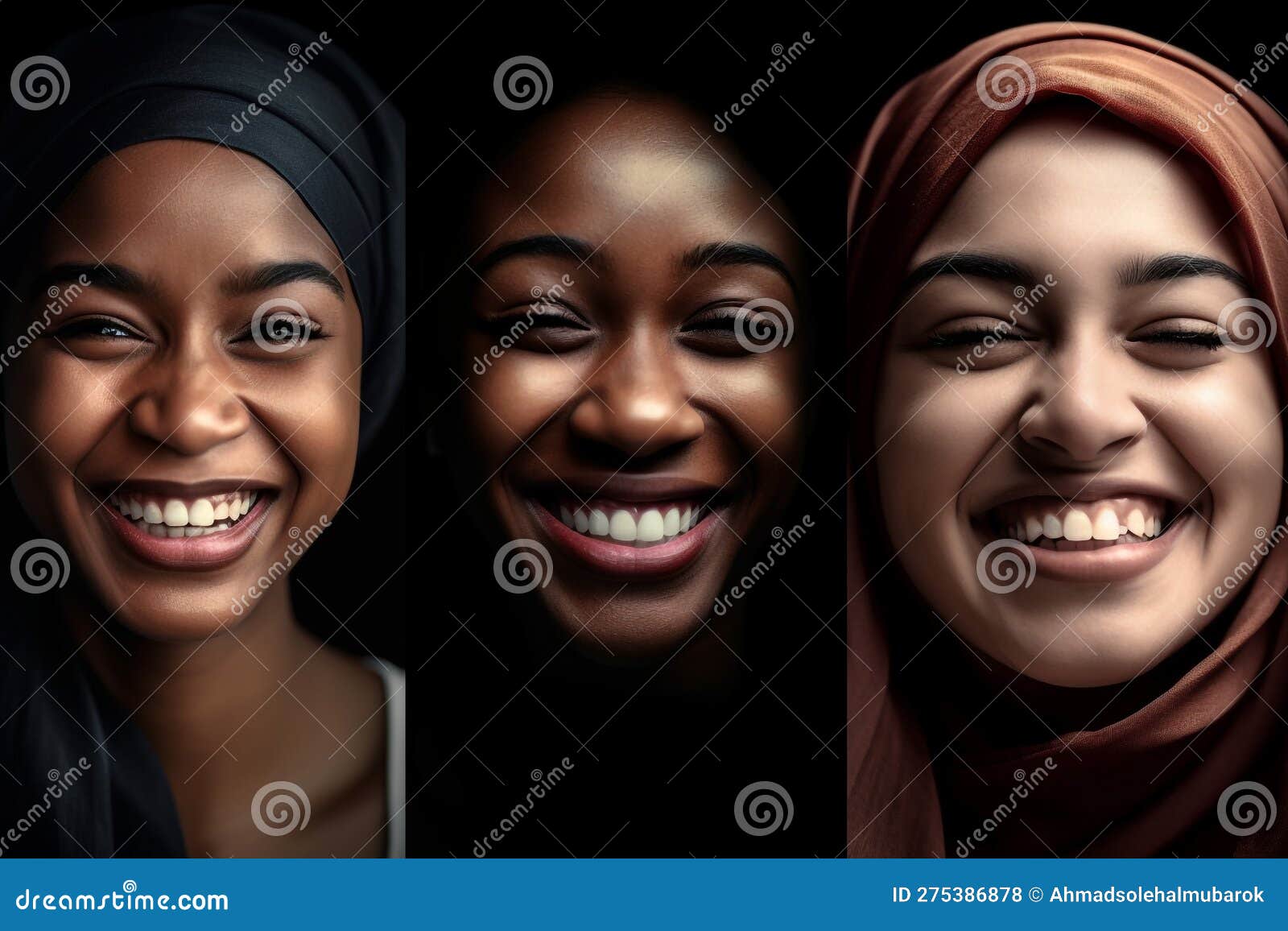 Photo Realism of People Diversity Created with AI Tools Stock ...
