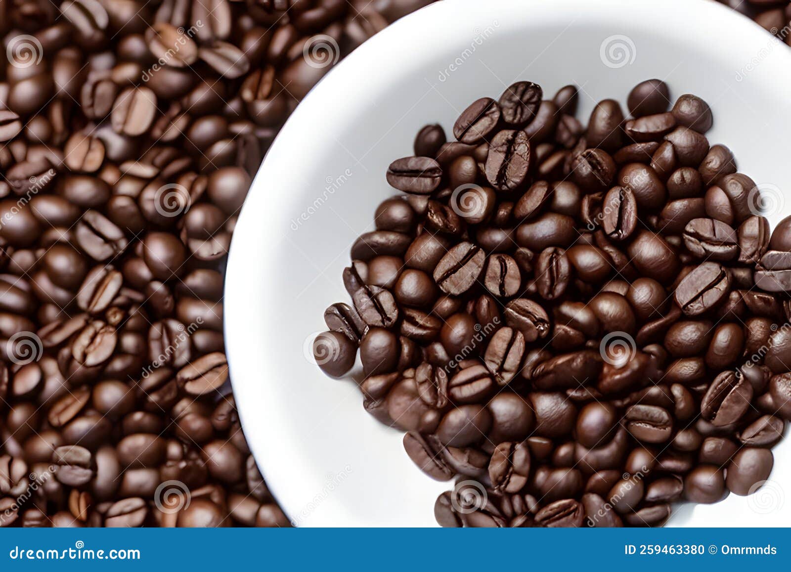 A Photo of Roasted Coffee Beans, Popular Drink Ingredient Stock Photo ...