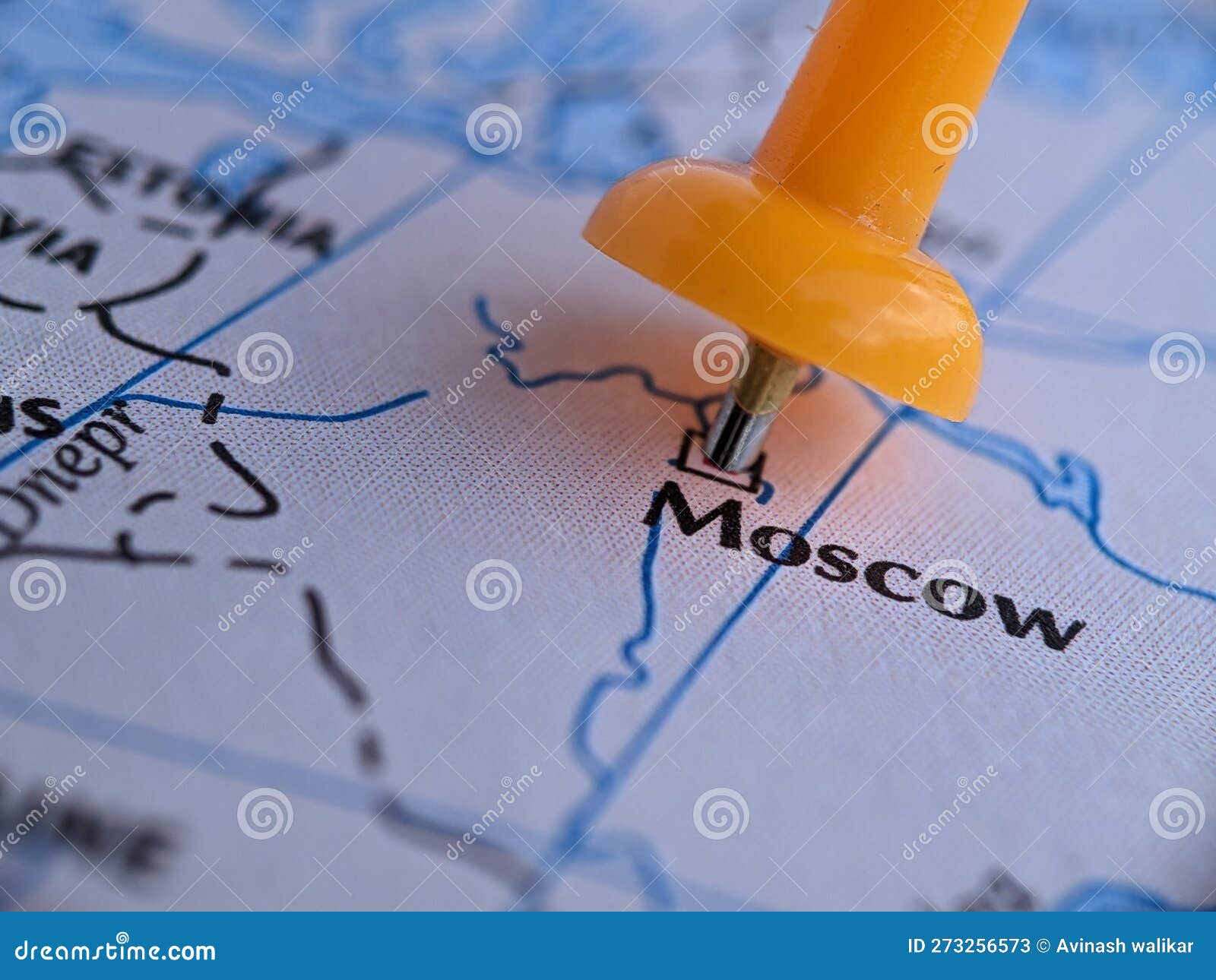 The Photo of Russia Moscow in the World Map Stock Image - Image of town ...