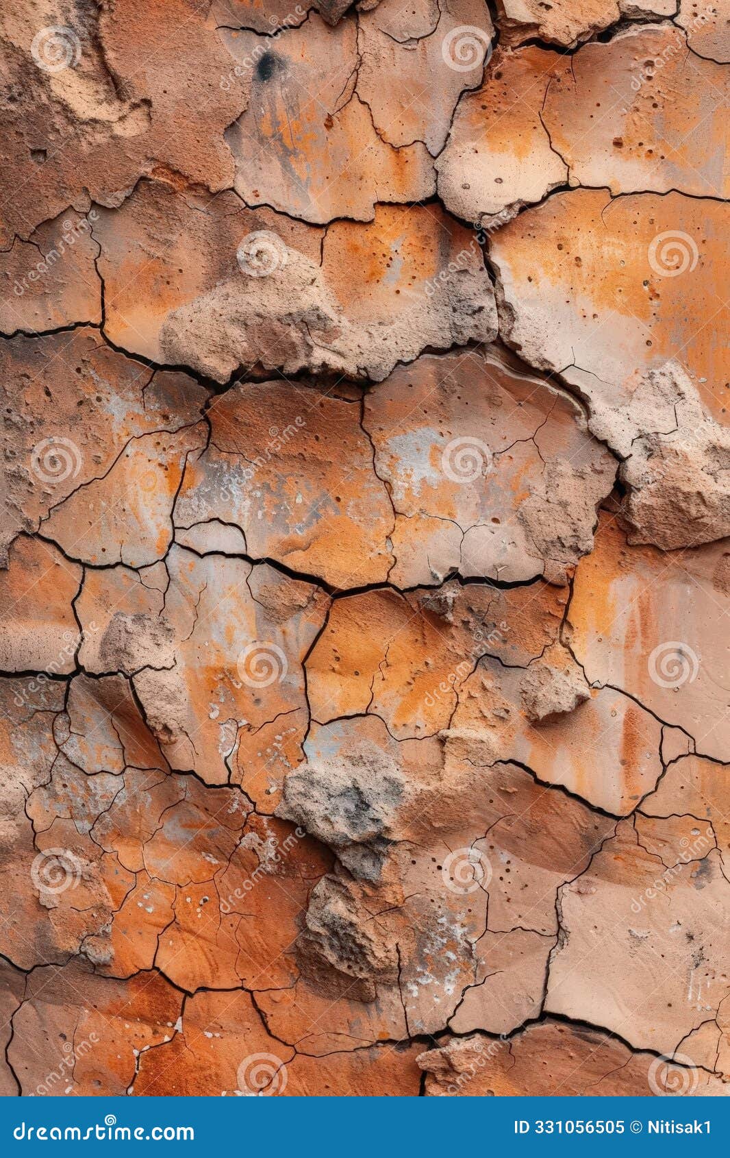 Photo of Rustic Clay Texture with Rough Natural Surfaces Stock ...
