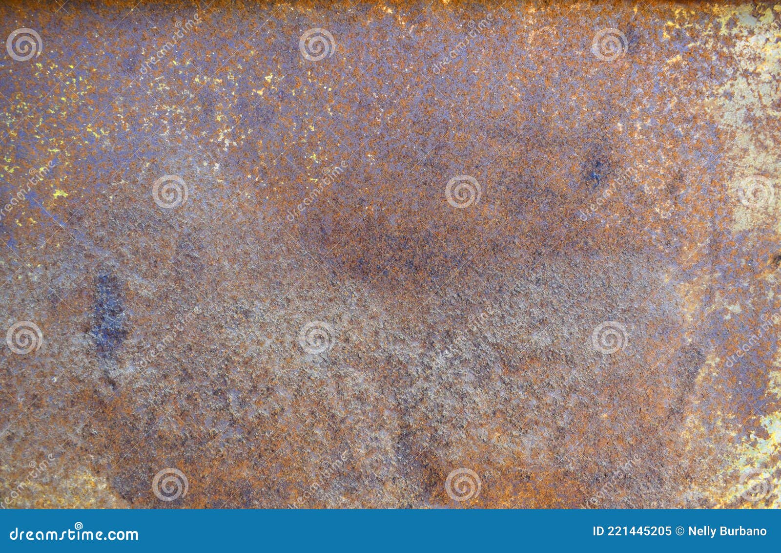Rustic Sheet of Reddish Iron with Aged Texture Stock Image - Image of ...