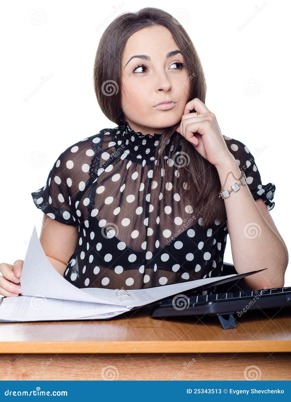 Photo of a Sad Female Student Stock Image - Image of adult, beautiful ...