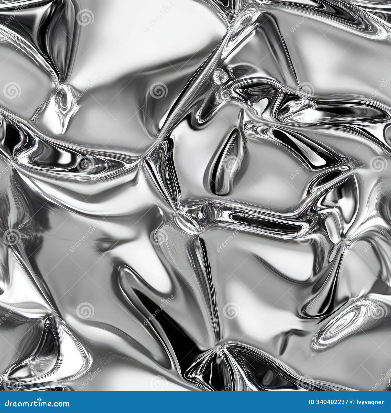 Photo of a Seamless Polished Metal Texture Stock Image - Image of space ...