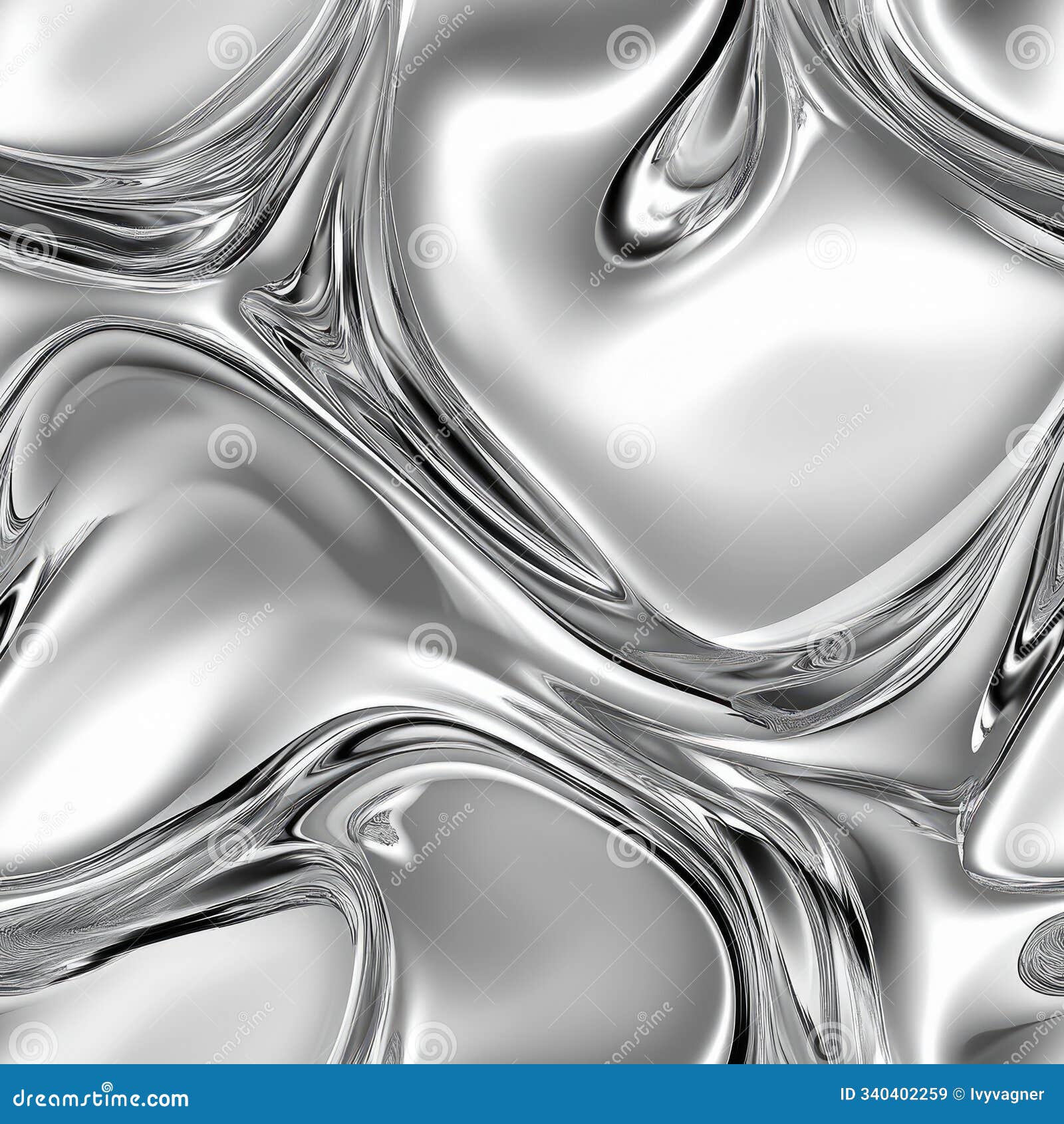 Photo of a Seamless Polished Metal Texture Stock Image - Image of ...