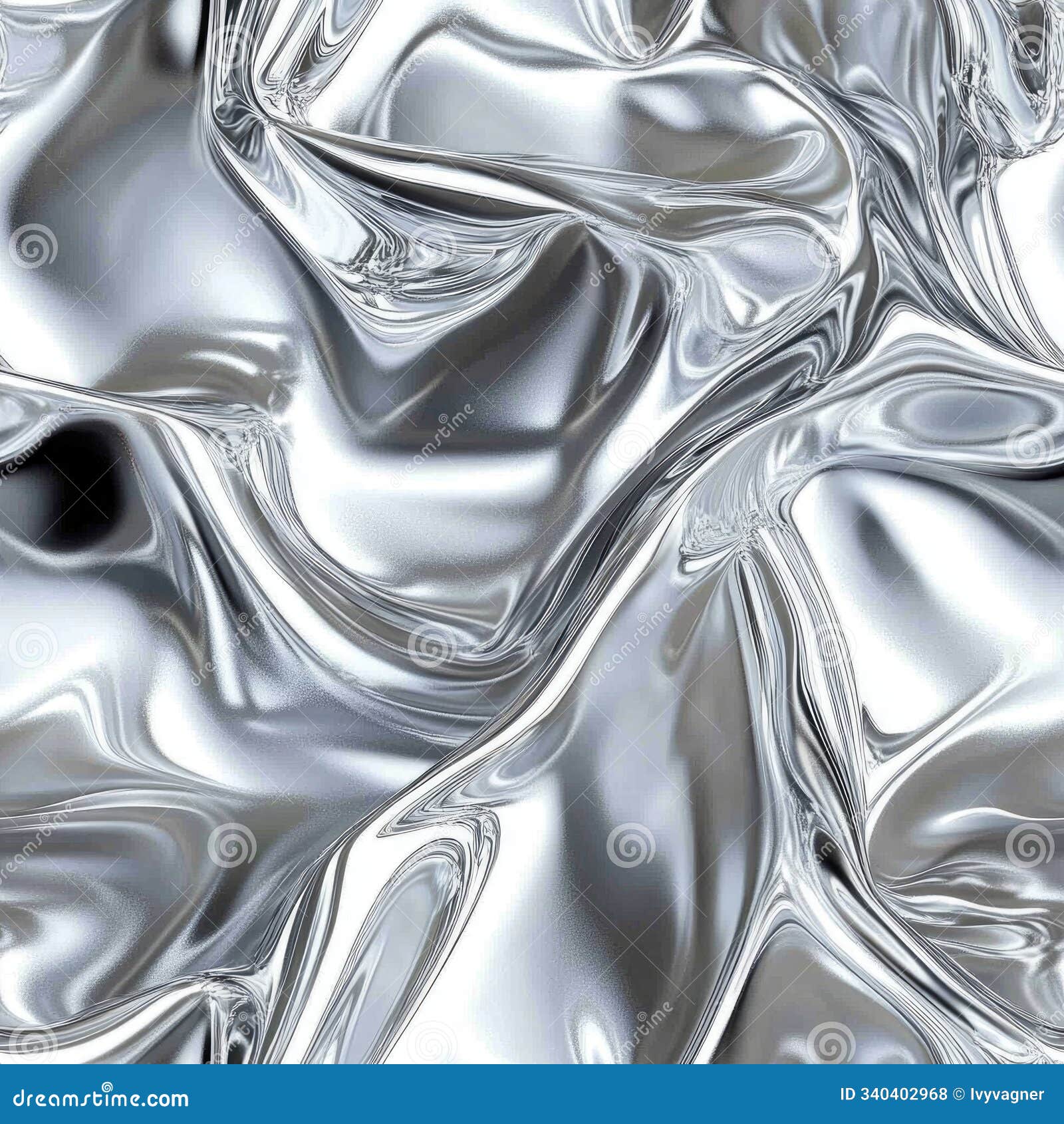 Photo of a Seamless Smooth Chrome Texture Stock Photo - Image of clean ...