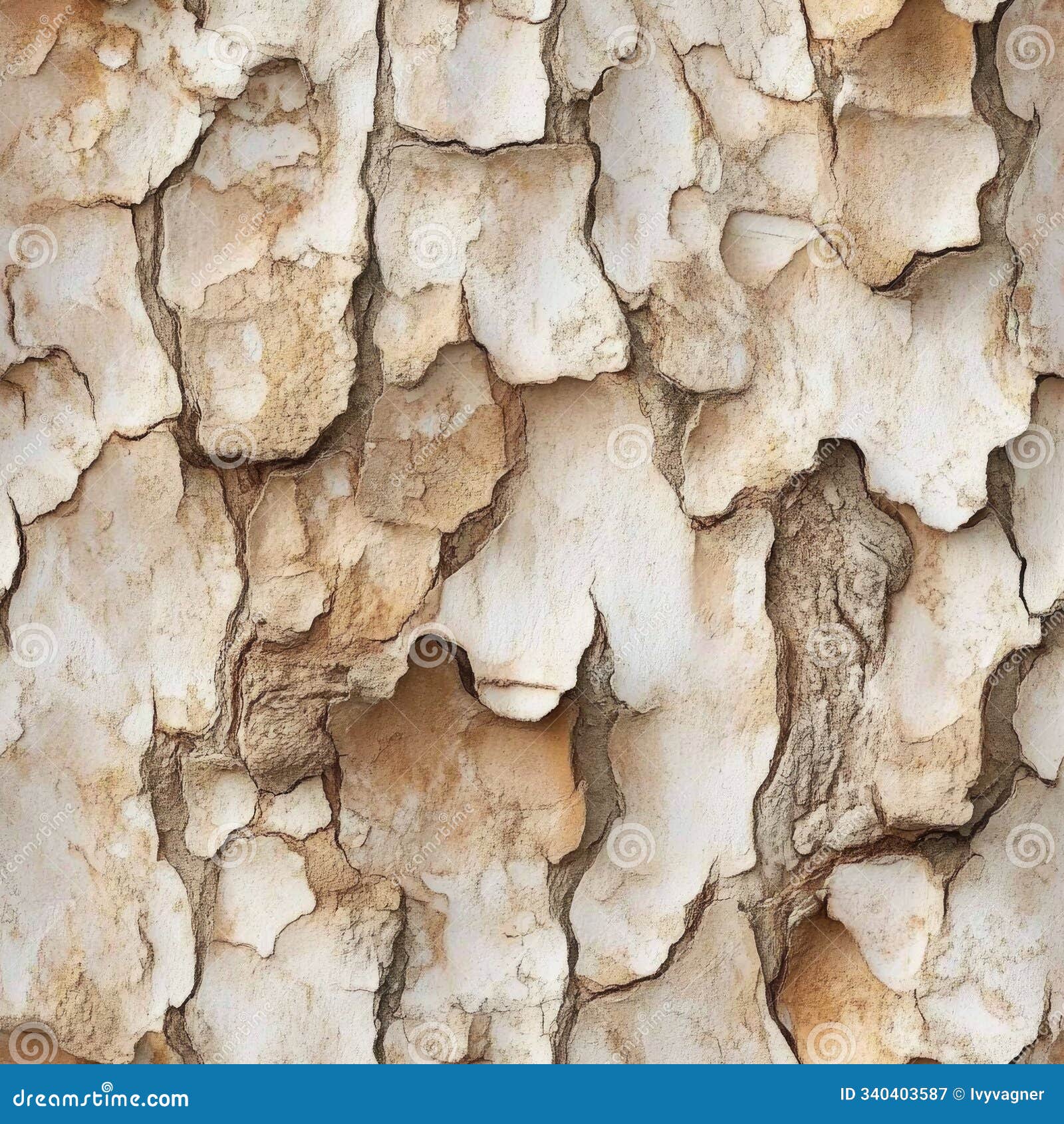 Photo of a Seamless Texture of Fruit Tree Bark Stock Image - Image of ...