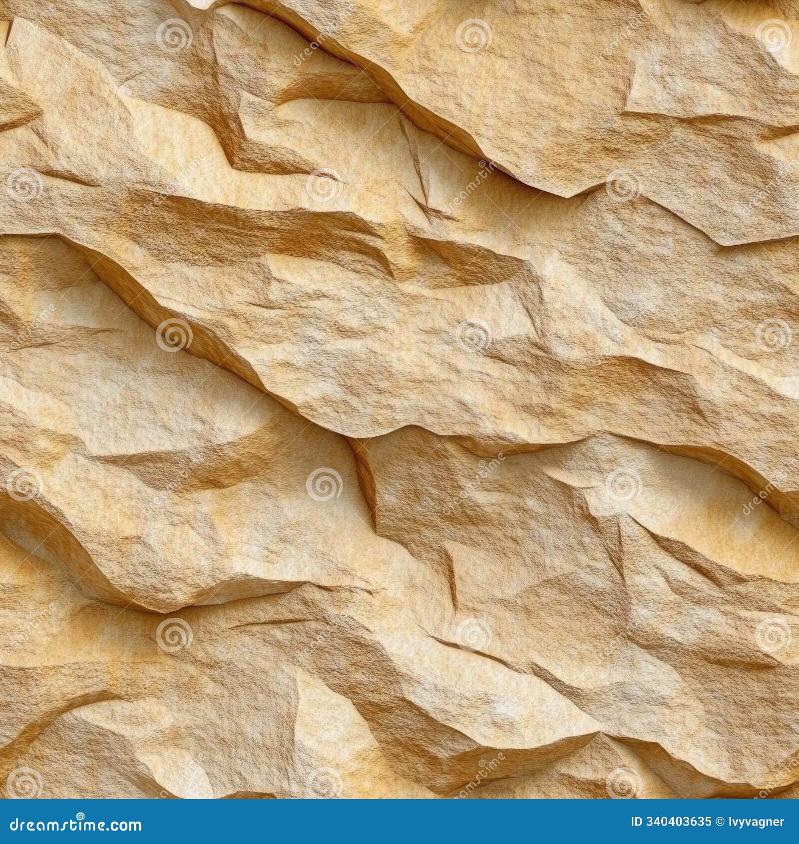 Photo of a Seamless Texture of Golden Sandstone Stock Image - Image of ...