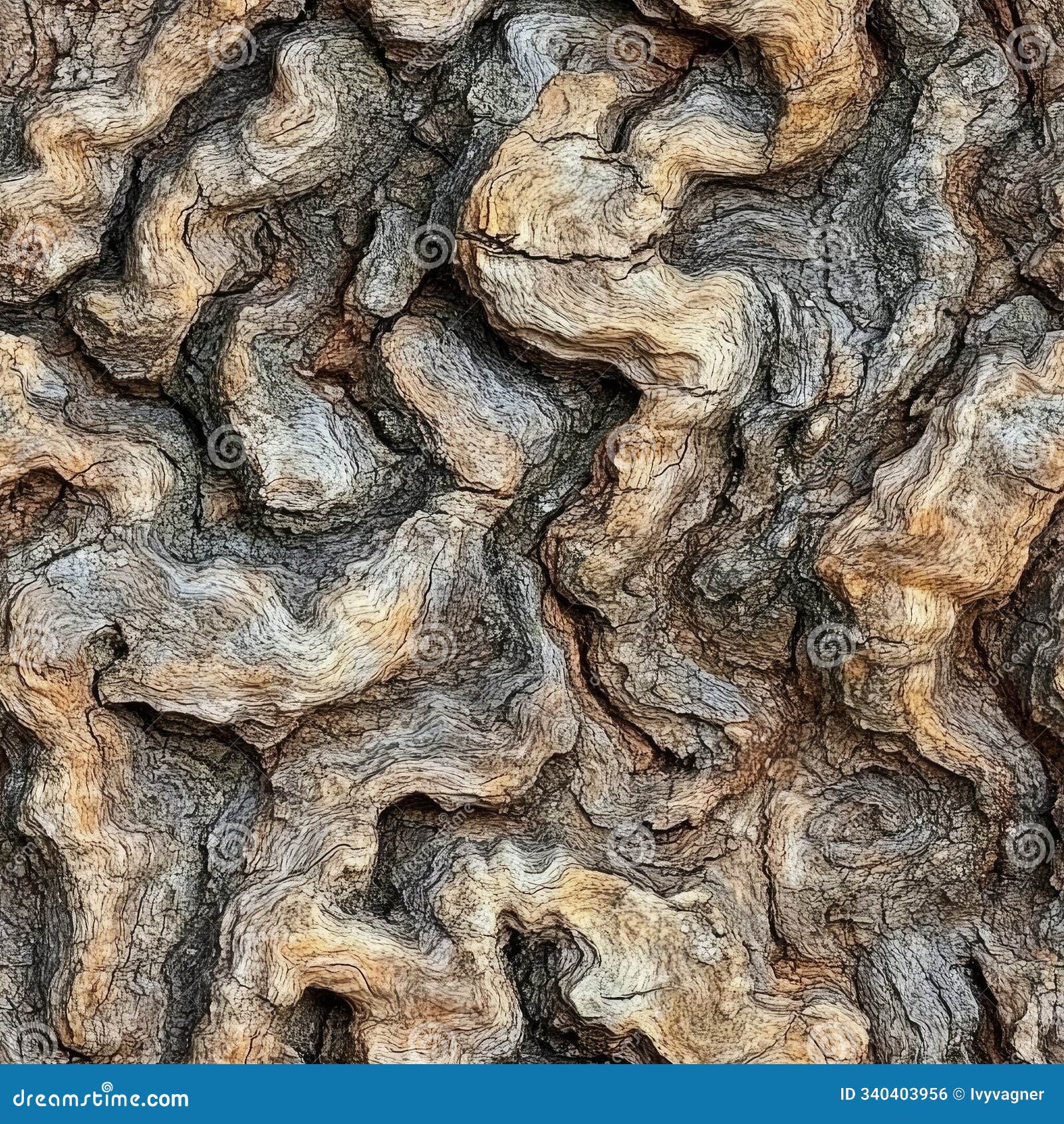 Photo of a Seamless Texture of Olive Tree Bark Stock Photo - Image of ...