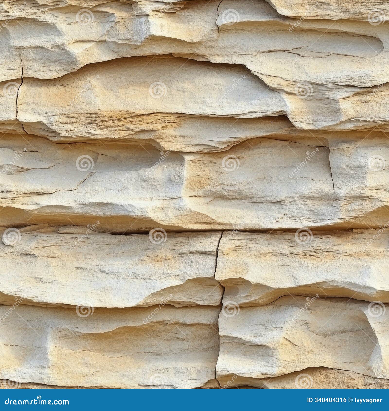 Photo of a Seamless Texture of Weathered Sandstone Stock Photo - Image ...
