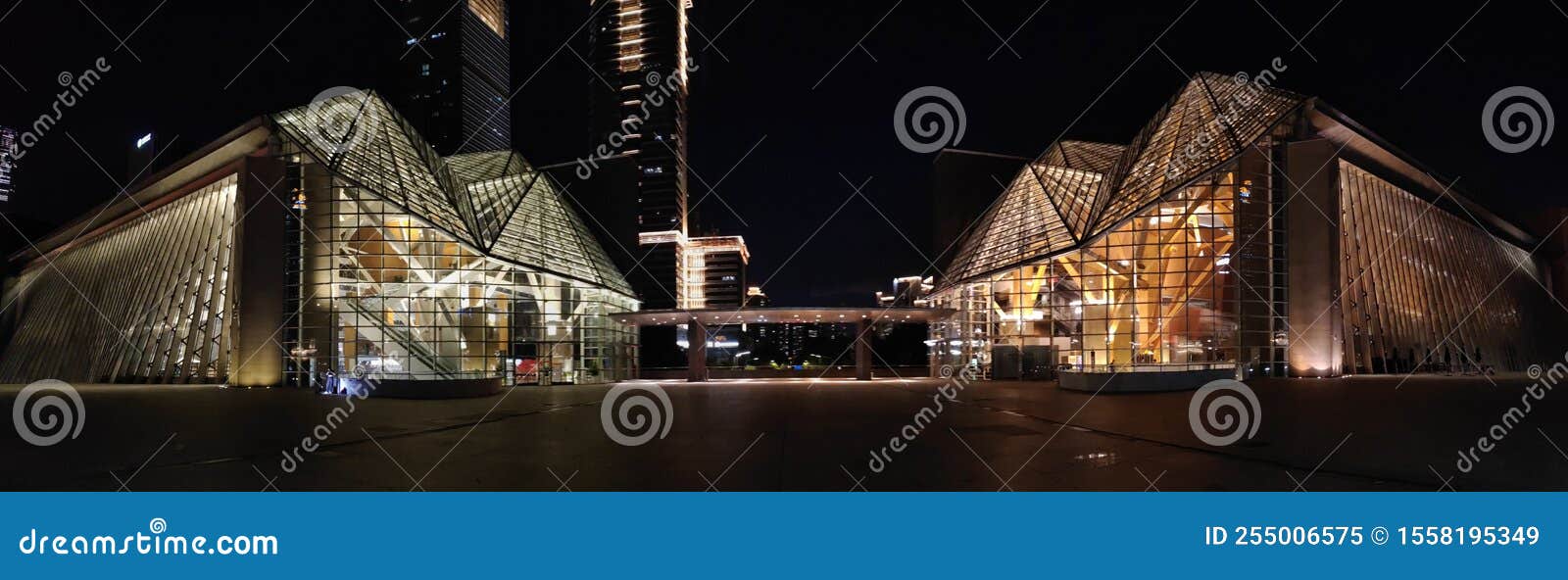 Photo of Shenzhen Library and Shenzhen Concert Hall Editorial Image ...