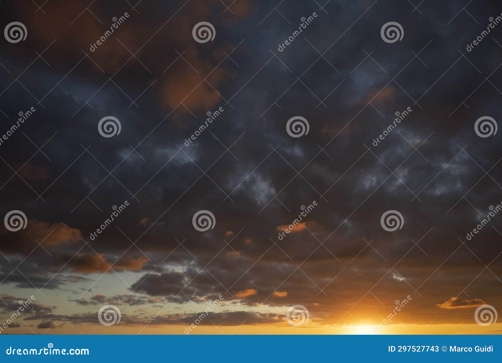 Photo Shot of Dark Clouds during Sunset Stock Image - Image of nature, horizon: 297527743