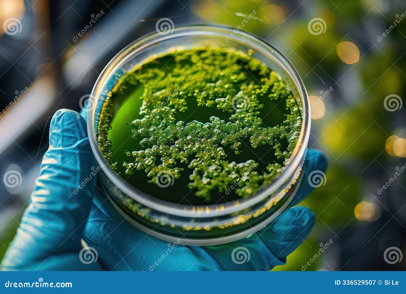 Exploring Biofuel Production: Top View of Algae and Microalgae Macro ...