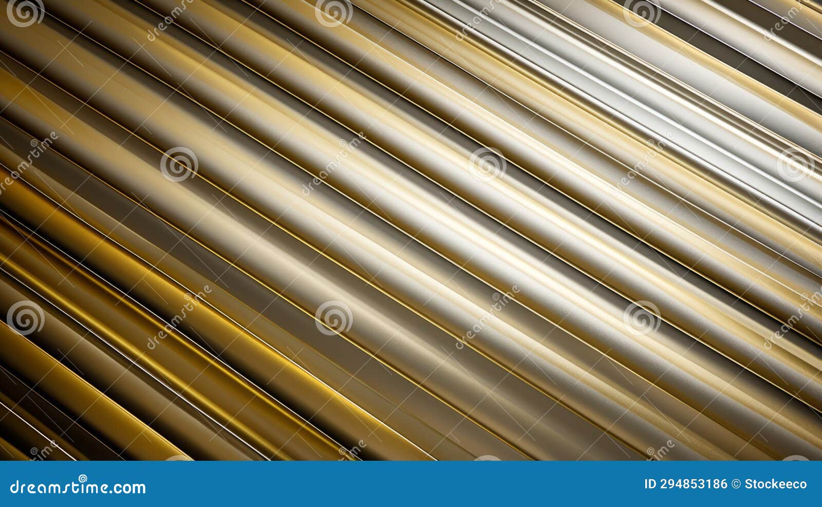 Shiny Gold and Silver Lines Graphic: Abstract Photography with Dramatic ...