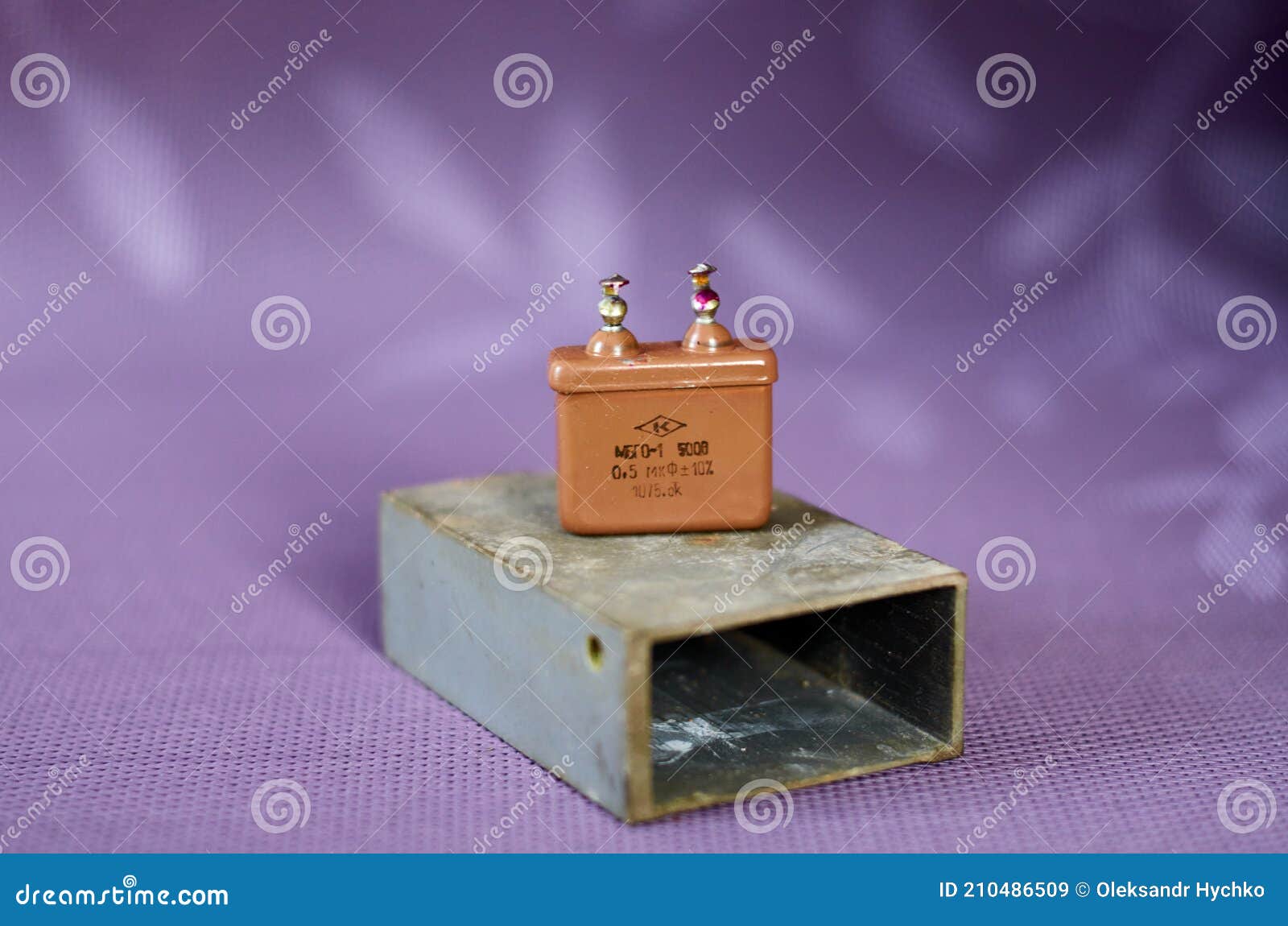 Capacitor, Small, Computer Chip, Metal, Pattern Stock Photo ...