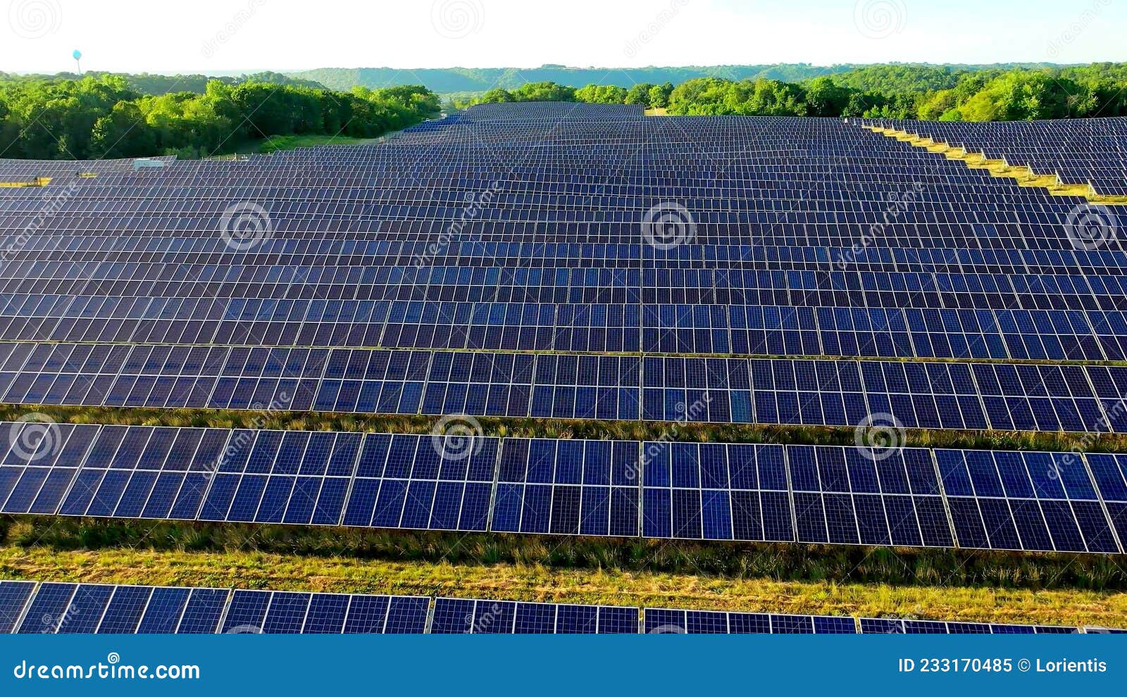 Photo of Solar Panels in Nature Stock Image - Image of house, generator ...