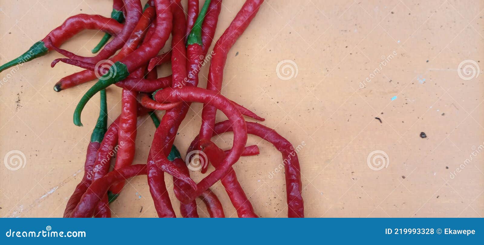 A Photo of a Stack of Curly Red Chilies Stock Photo - Image of chilli ...