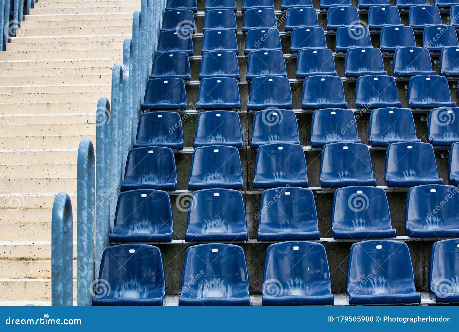 Photo of stadium seats stock photo. Image of team, seats - 179505900