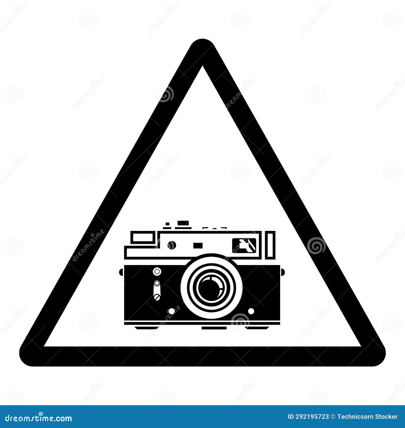 Photo Studio Area Symbol Sign, Vector Illustration, Isolate on White ...