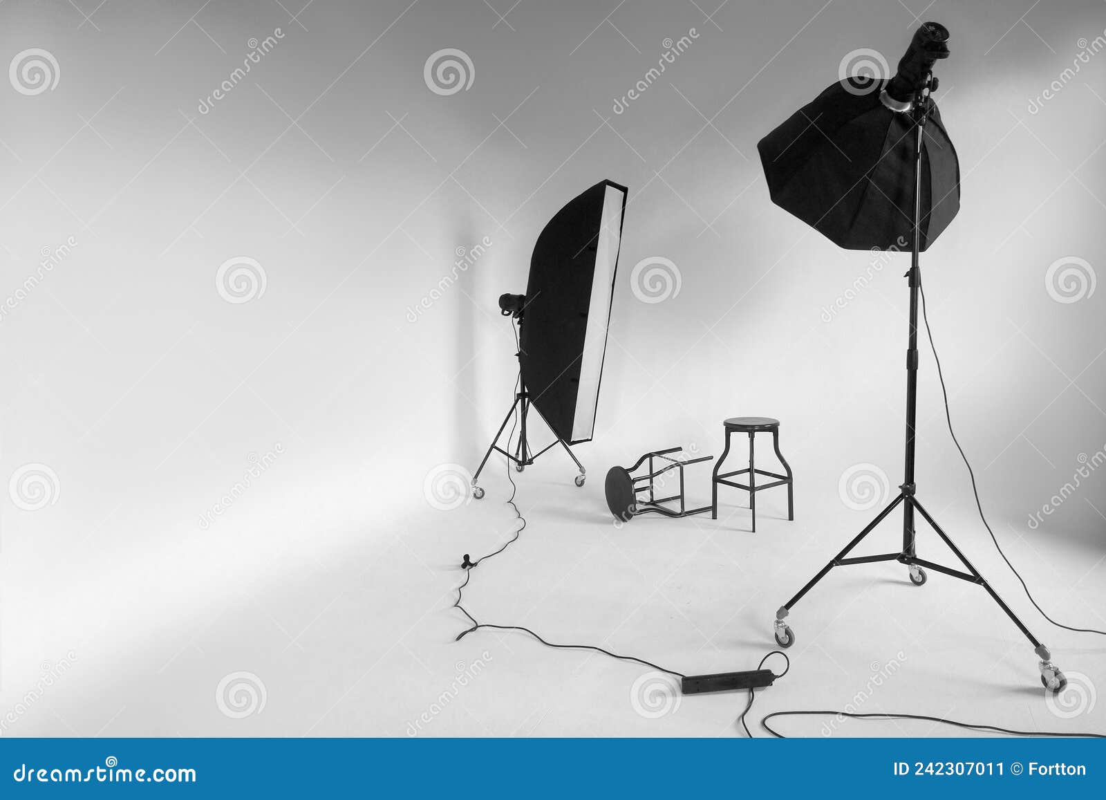 Photo studio and cyclorama stock image. Image of cyclorama - 242307011