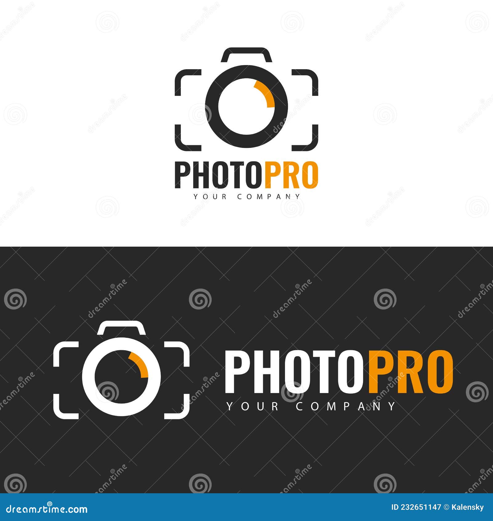 Photo Studio Logo design. stock vector. Illustration of photograph ...