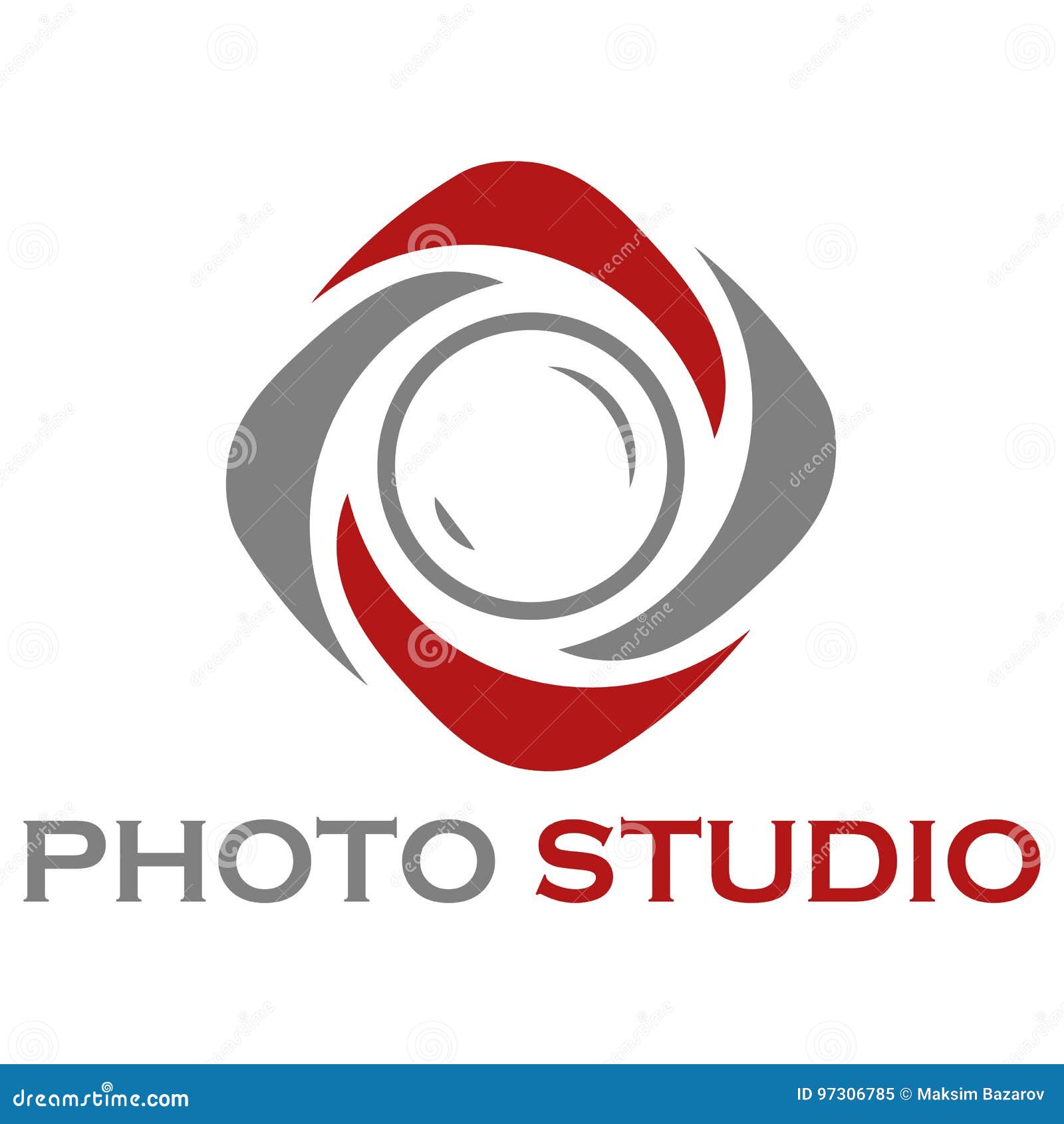 Photo Studio Logo Design Template Stock Vector - Illustration of ...