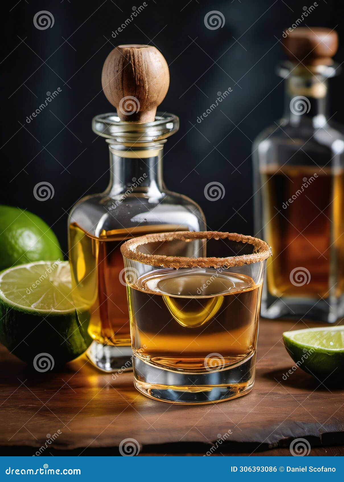 Photo of Tequila Still Life Concept. Generative AI Stock Photo - Image ...