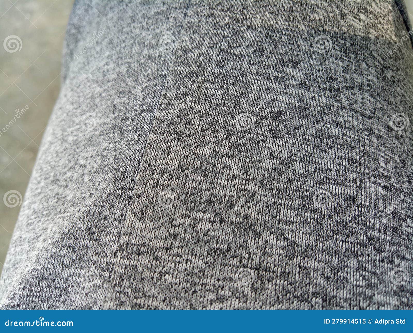 Photo of the Texture of a Gray Sweatpants Stock Image - Image of model ...