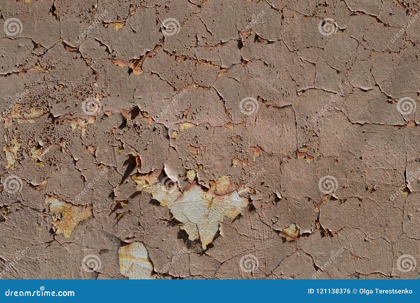 A Texture of a Vintage Wall Stock Photo - Image of color, macro: 121138376